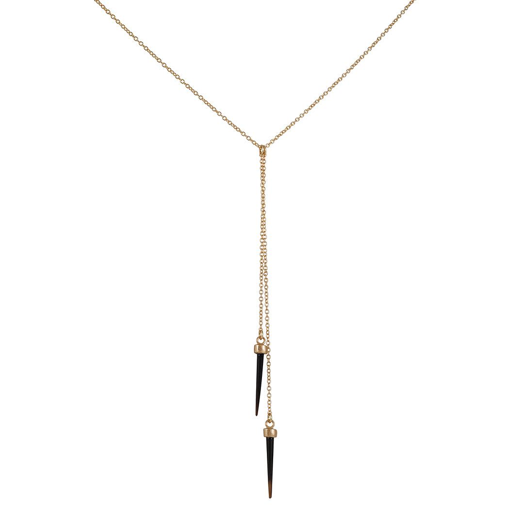 K/ller - Double Quill Y Necklace – The Clay Pot